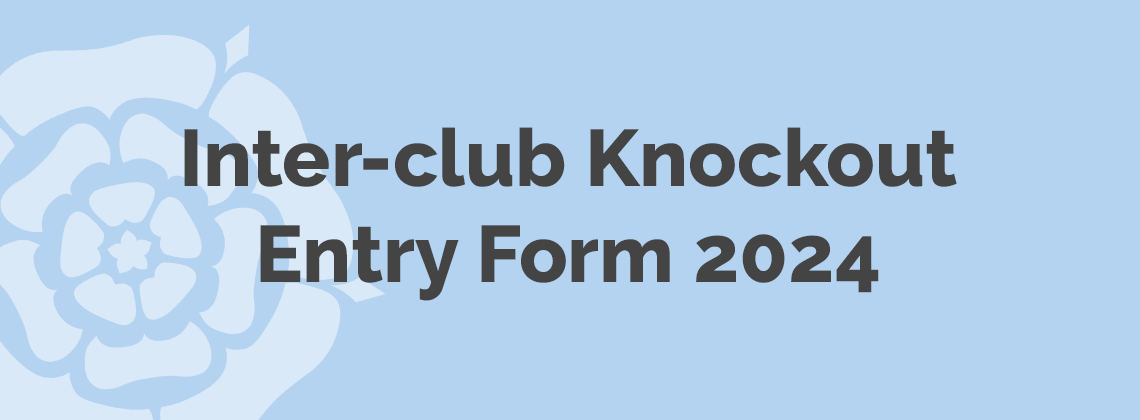 Inter-club Knockout Competitions 2024